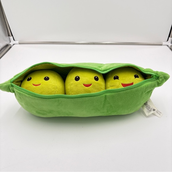 Disney | Toys | Disney Store Three Peas In A Pod Stuffed Plush Toy ...